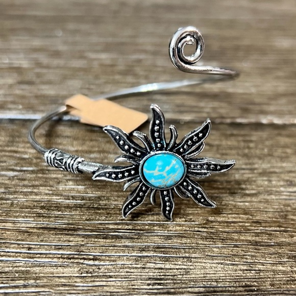 Jewelry | New Turquoise Stone Arm Cuff | Poshmark